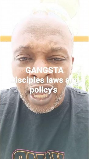Gangsta Disciples Laws #fyp #gangster