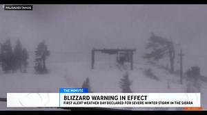 THE MINUTE: Elizabeth Cook reports on a severe winter storm in the Sierra as a blizzard warning is in effect ❄️, an arraignment being held today for the first-degree murder charges from the #HalfMoonBay shooting, and tonight the finalists for #Oakland’s next Police Chief will appear at a public forum. kpix.com for more | KPIX CBS San Francisco Bay Area | Facebook