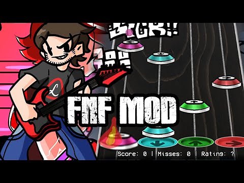 FNF GUITAR HERO MOD - Friday Night Funkin' Vs. LongestSoloEver