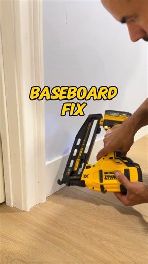 Cody Romer | Home Renovation + Tools + Tips on Instagram: "Scribing baseboard is a simple process that aims for a clean look that avoids using shoe moulding. Shoe has its place, but should be avoided when possible. #remodel #construction #contractor #diy #carpenter #tools #build"