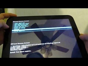 CyanogenMod 7.1 Alpha 3 Android on the HP TouchPad