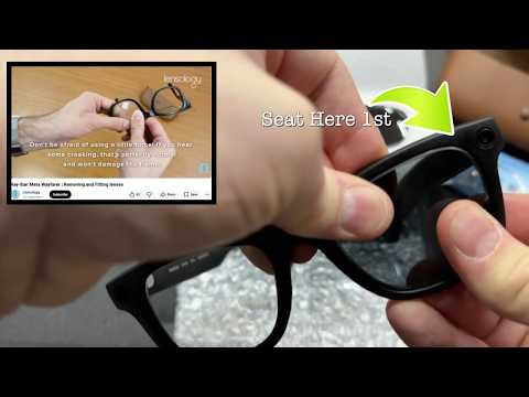 How to Change Lenses on Meta Ray-Ban Gen 2 | Installing Lensology Prescription Sunglass Lenses