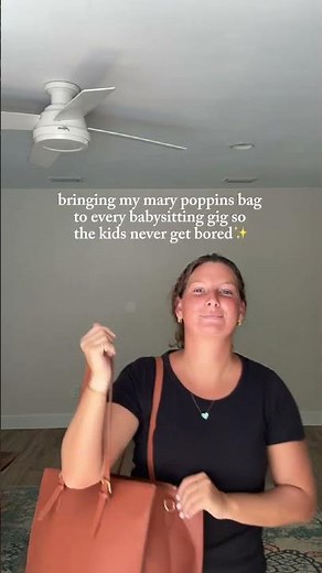 Mary Poppins babysitting bag
