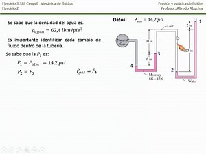 Fluid Pressure and Statics. Exercise 2.