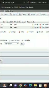 MySQL database with phpmyadmin