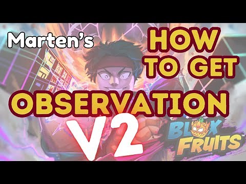 How to get Observation V2 in Blox Fruits