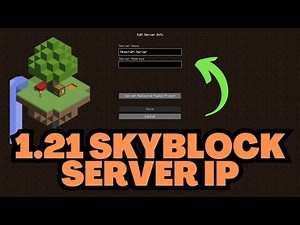 Minecraft 1.21 Skyblock Server IP Address