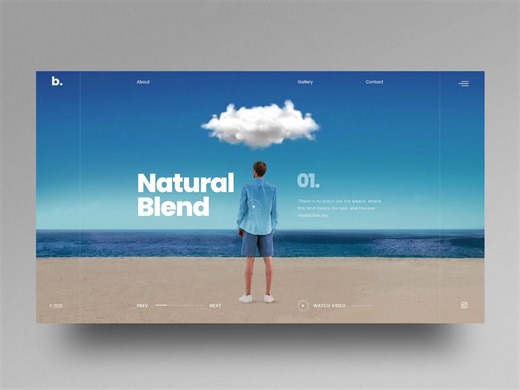 Motion Blur Portfolio Showcase For WordPress
