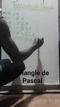 Triangle de Pascal