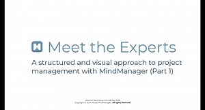 2025 05 06 Mte-A structured and visual approach to project management with MindManager (Part 1)