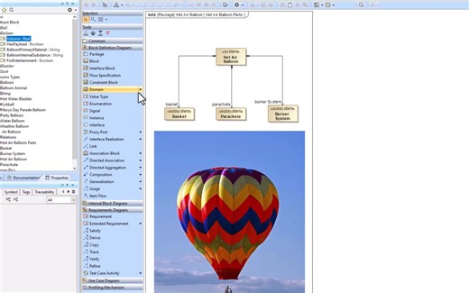 SysML Block Definition Diagram   Examples (Cameo Tutorial)