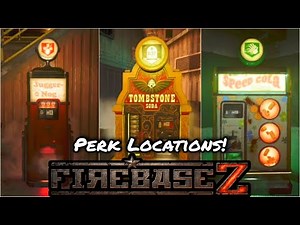 "FIREBASE Z" - ALL PERK LOCATIONS GUIDE! (Black Ops Cold War Zombies DLC 1 Tutorial)
