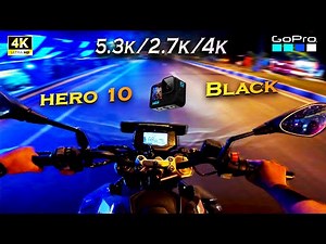 GoPro Hero 10 Black | Moto vlogging Setup | Media Mod | Detailed Camera Test & Review