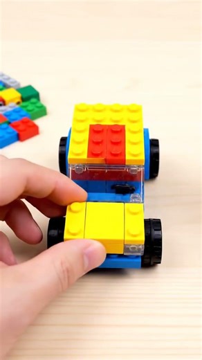 How to make a Lego car ￼