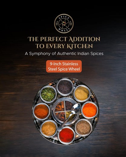 13 reactions | For a limited time, get 10% off your order and see why customers say it’s the first Spice Wheel that actually works. You already know what’s missing — freshness. The Spice Wheel locks in bold flavor with airtight lids on every jar. Bring the flavor back — before this offer expires. Use code IGFBWV10 URL: https://spicewheel.com/products/indian-spice-container | Spice Wheel | Facebook