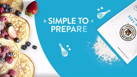 King Arthur Gluten Free Classic Pancake Mix: Fluffy, Delicious Breakfast Delight - Non-GMO, Kosher Certified, 15 oz (Pack of 6) - Makes Perfect Pancakes and Waffles with 21g Whole Grains per Serving