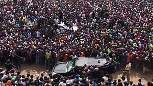 A sea of humanity at uhuru park as President Raila Odinga left after taking oath. Congratulations once again Baba | ODM Reloaded