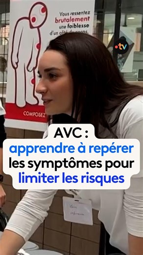🥼🚑 Comment éviter les risques d'AVC et mieux repérer les symptômes ? À l'occasion de la journée mondiale de lutte contre l’accident vasculaire cérébral, des opérations de sensibilisations sont organisées.🩺🧠 #AVC #prévention #santé #préventionsanté #cerveau #symptômes #sensibilisation | France 3 Rhône-Alpes