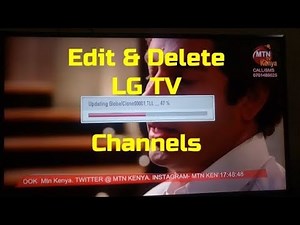 How To Delete LG TV Program Channels Using Hotel Mode Menu