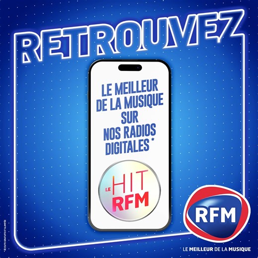 4.4K views · 18 reactions |  #LeMeilleurDeLaMusique sur #RFM, c'est tous les jours et où vous voulez grâce à nos Radios Digitales !   Elles sont disponibles sur vos enceintes connectées,  notre application RFM, et également sur RFM.fr  https://ow.ly/M9wz50SFOQ7 | RFM | Facebook