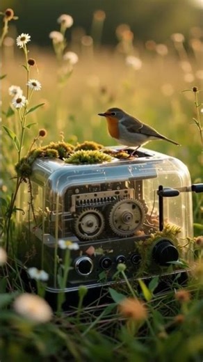 "Nature Reclaims Tech: A Toaster's Quiet Decay | Post-Human Ecosystem"