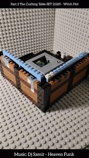 The Crafting Table Lego SET 21265 (Part III) #edit #music #lego #minecraft #shorts #マインクラフト#tutorial