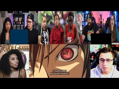 CODE GEASS EPISODE 14 REACTION MASHUP!!