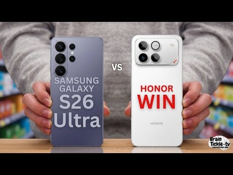 Samsung Galaxy S26 Ultra vs Honor Win