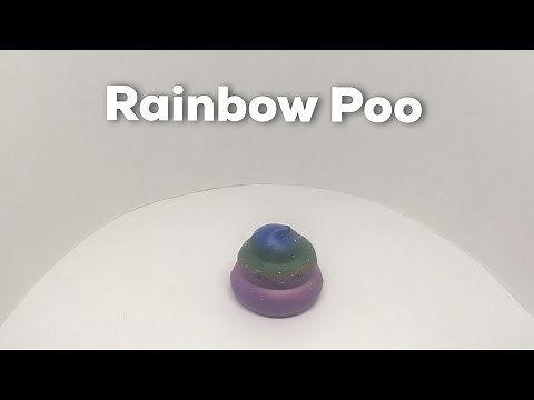 Rainbow Poo Squishy