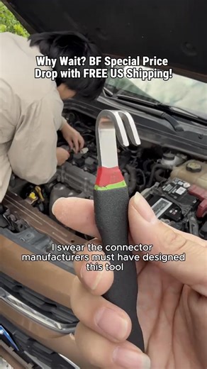 Automotive Electrical Terminal Tool!🛠️ 🔌Effortlessly separate & remove connectors—sturdy, precise design. Essential for mechanics tackling wiring repairs with zero hassle! 🚗💪 | Mysteriousk.shop