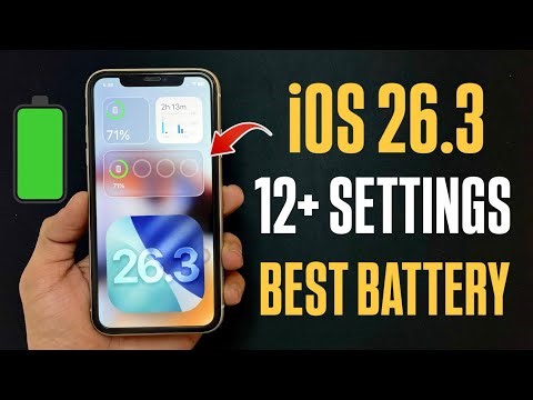 iOS 26.3 Battery Drain Explained | Best Settings for Maximum Battery Life
