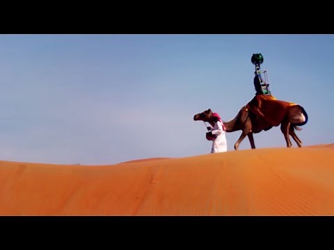 Mapping The Desert With Google's Street View 'Camel Cam'