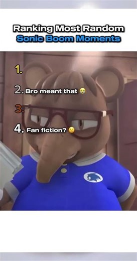 Ranking most random sonic boom moments