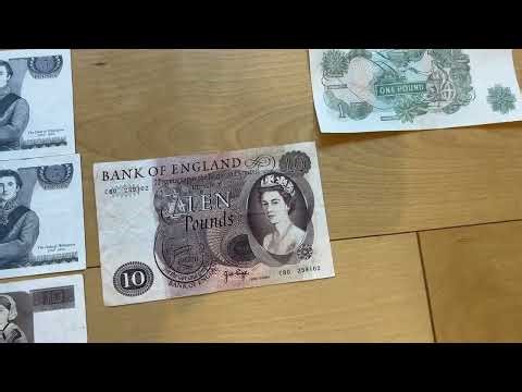 POUNDS STERLING BANKNOTES COLLECTION