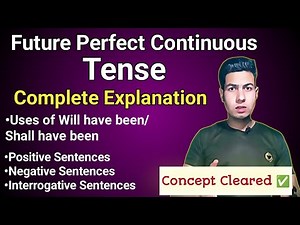 Future Perfect Continuous Tense | Full Explanation with Easy Examples