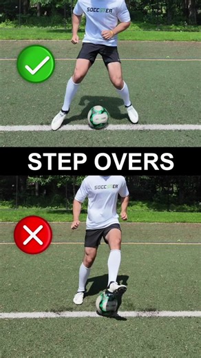 Mastering the Step Over Skill in Soccer