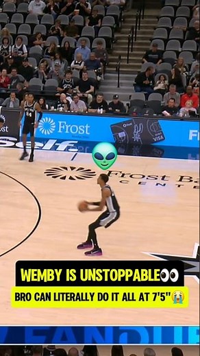 Year 3 Wemby looking like an MVP👽