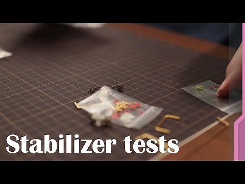 Testing every stabilizer mod I know【Mechanical keyboards】