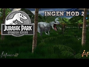 COMO DESCARGAR E INSTALAR INGEN 2 MOD PARA JURASSIC PARK OPERATION GENESIS PARA PC