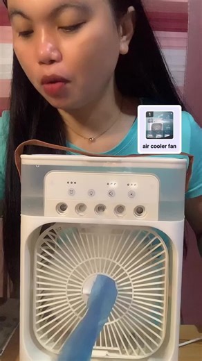 HH1 Desktop Humidifier Cooler Spray Mist Fan Usb Air Cooling Fan with 7 Colors LED Light