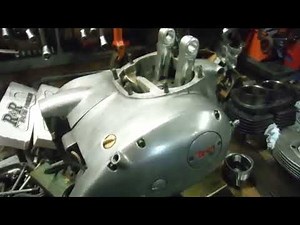 BSA A65 engine strip and rebuild 4 Rebuilt bottom end and large piston ring gaps discussed.
