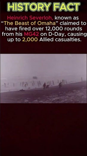 The Beast of Omaha#historyshorts #ww2