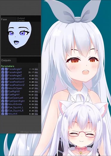 1.4K views · 55 reactions | apparently Vbridger works on Android.. so... im gonna try it~ it works quite well~! i can lipsync more precisely now~ also added a subtle Mouth Physic there to make it look good. #Live2D #VTuber #Live2D依頼 #live2dcommission #Live2DWIP #vbridger | Loebad434 | Facebook