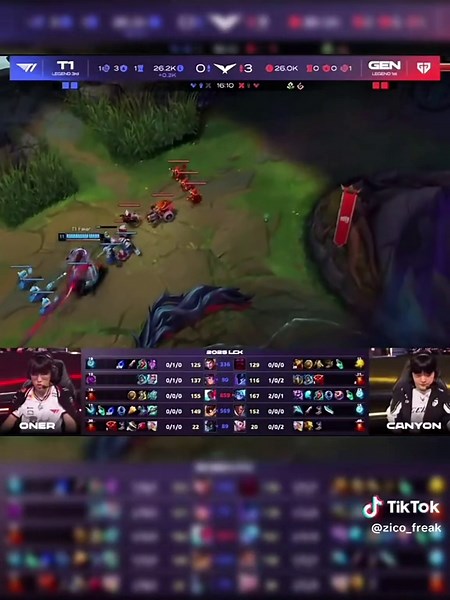 GEN vs T1 Game 5 Highlights - LCK 2025