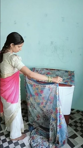 Make washing machine cover with needle and thread/how to make washing machine cover/washing machi...