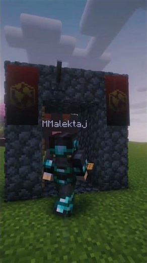 Lava Door Trick for Your Base 🔥 | Survival Build #guess