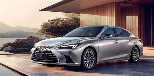 Refreshed Lexus ES Revealed for China with Sharper Styling