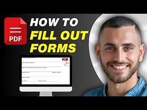 How To Fill Out A PDF Document On Computer Free | Easy Guide