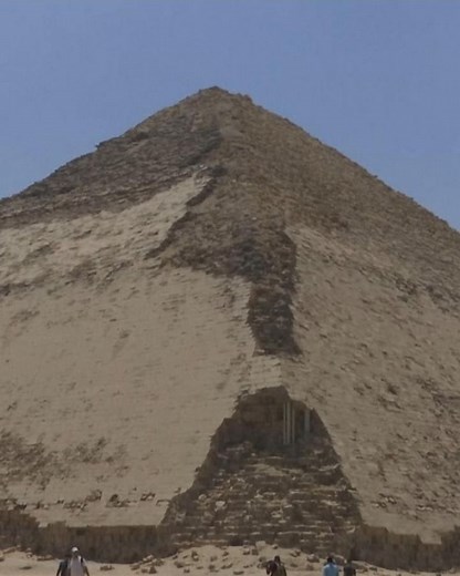 For the second time this month, Egypt has opened a new ancient pyramid to the public