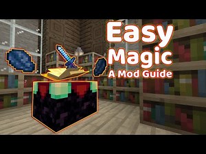EASY Enchanting in Minecraft! (Easy Magic Mod Review)